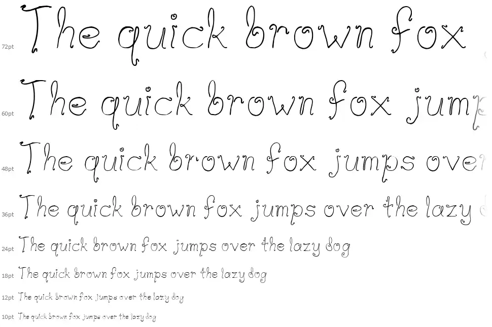 Waif font by GemFonts | FontRiver