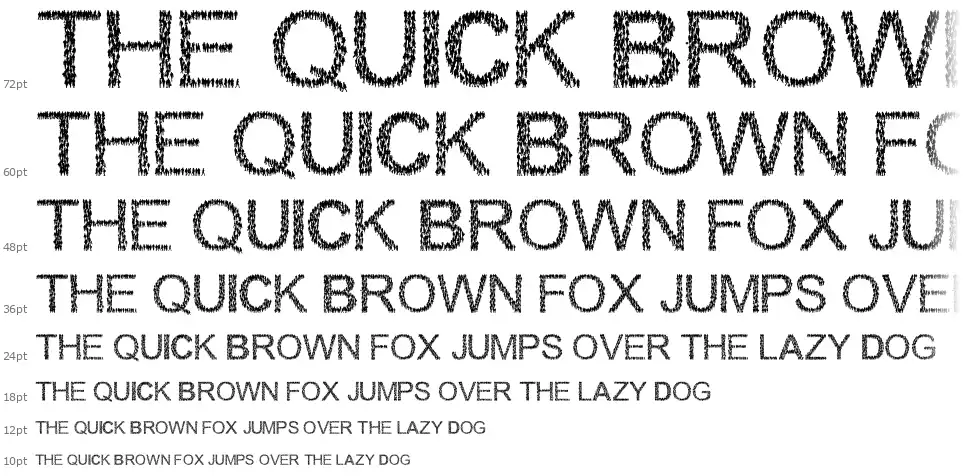Walking Crowd font by Véronique Callait | FontRiver