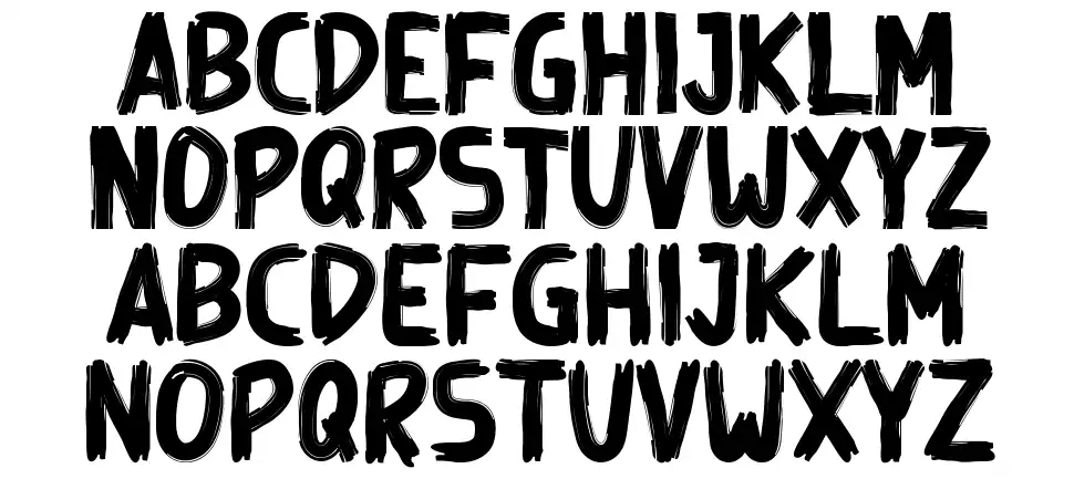 Wall Painter font by Tokopress | FontRiver