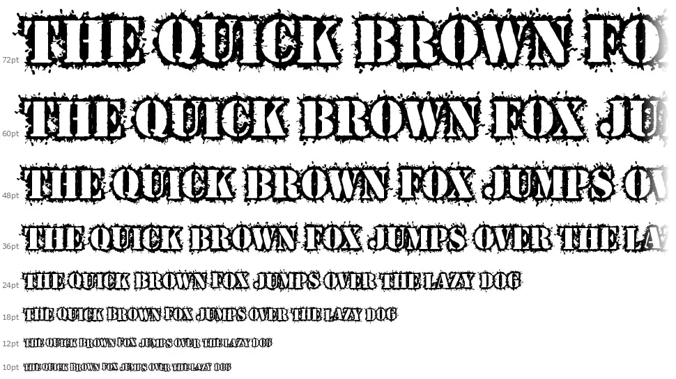 War Wound font by Anthony Robinson | FontRiver
