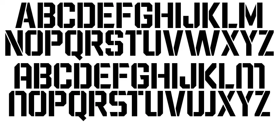 Wargate font by Arterfak Project | FontRiver