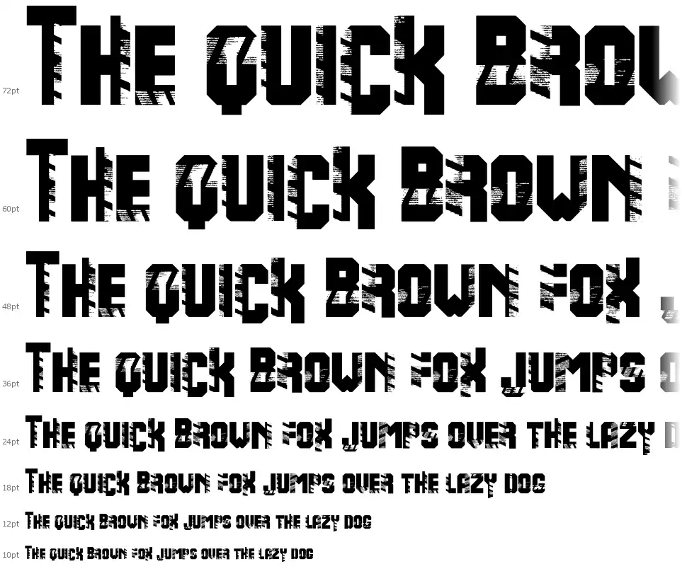 Warning font by imagex | FontRiver