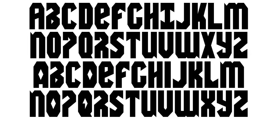 Warrior Nation font by Iconian Fonts | FontRiver