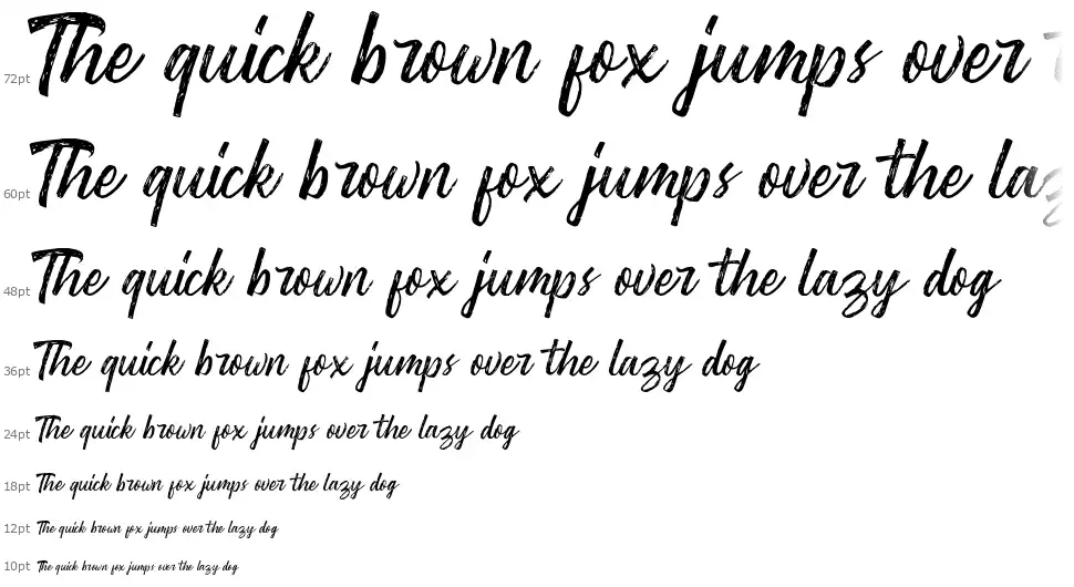 Washington Rough Script font by Muhammad Fathi Al Ghazi | FontRiver