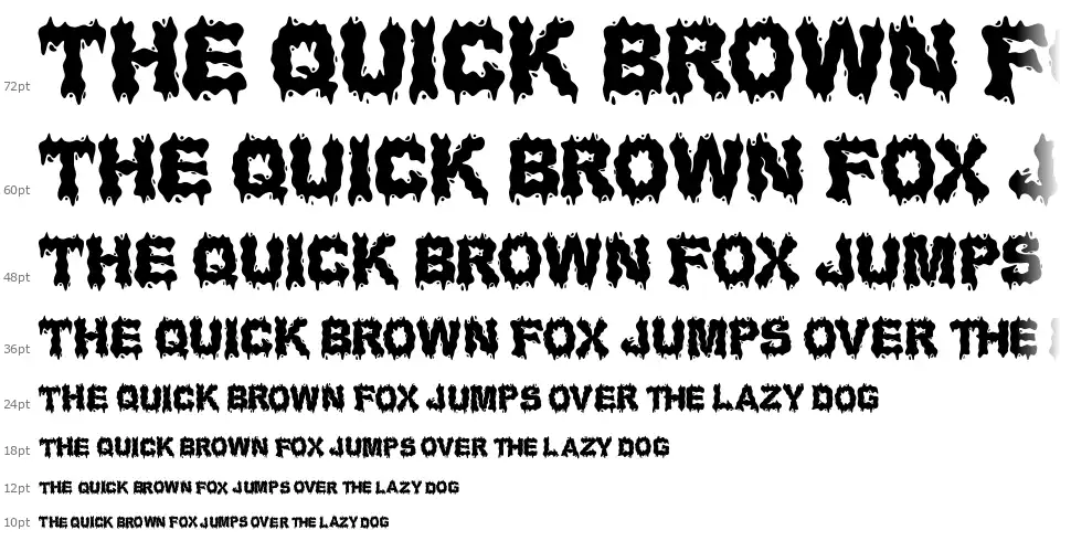 Water Splash font by PutraCetol Studio | FontRiver