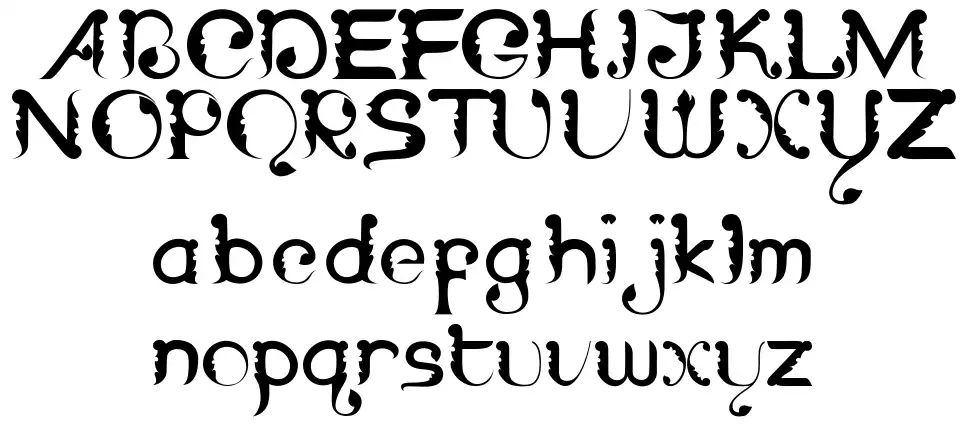Wayang Patran font by Eveline Tania | FontRiver