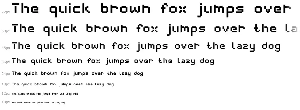 Webpixel Bitmap font by eM-Vii aka Manuel Viergutz | FontRiver