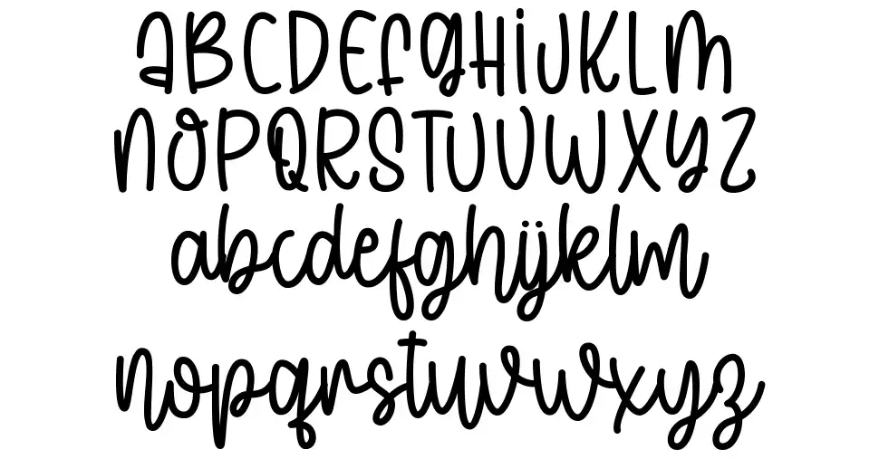 Welcome March font by Letter Art Studio | FontRiver