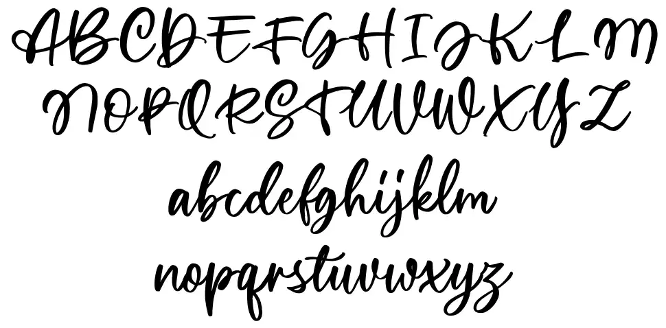 Wellytonia Script font by Letterhend Studio | FontRiver