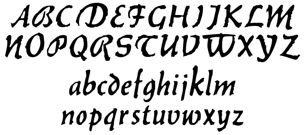 Werewolf font by Ridgemont Studios - FontRiver