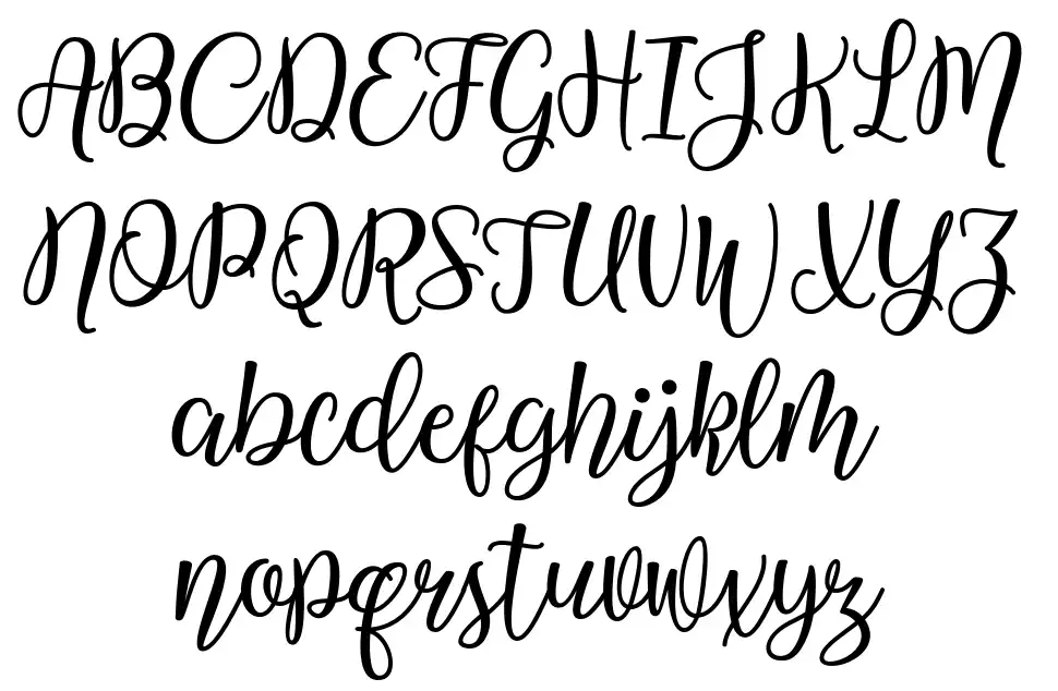 Westline Script Schriftart zum kostenlosen Download