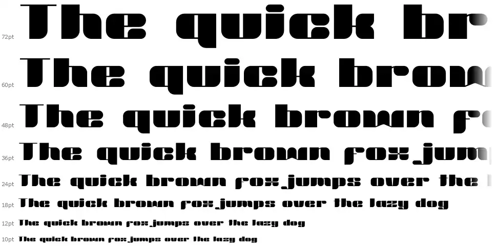 White Block font by Din Studio | FontRiver