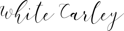 White Carley font by Paily Studio | FontRiver