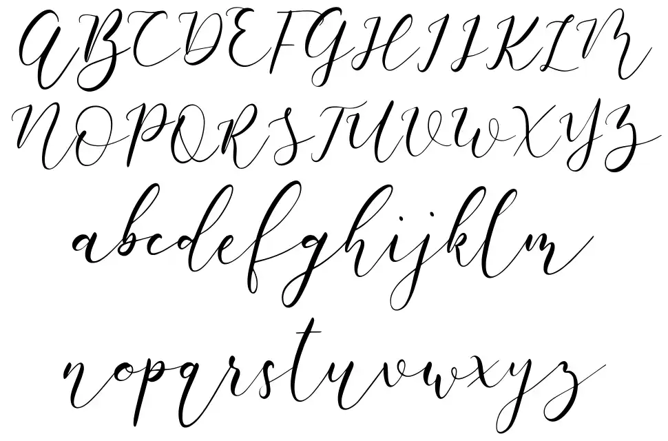 White Carley font by Paily Studio | FontRiver