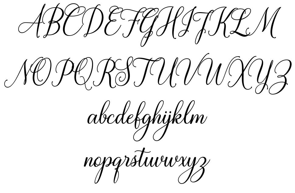 White Crystal Script font by Mytha Studio | FontRiver