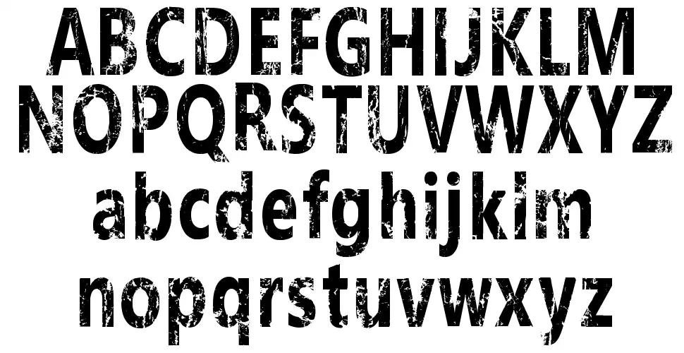 White funky rabbit font by junkohanhero | FontRiver