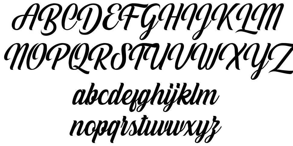 White Smith font by Hanief Farandi | FontRiver