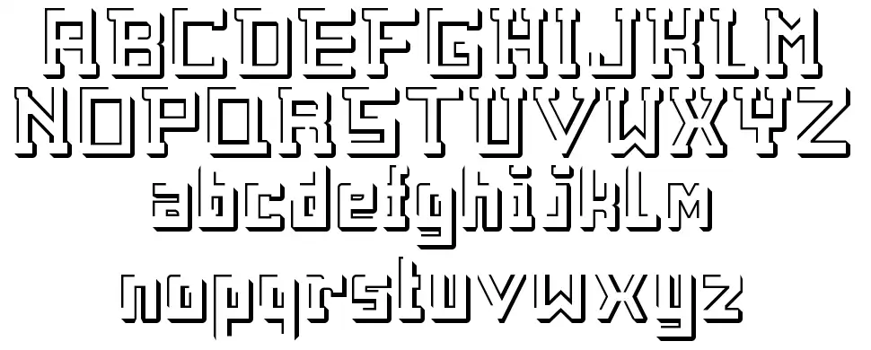 White Space font by Darren widyaatmadja | FontRiver