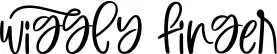 Wiggly Finger font by Four Lines | FontRiver