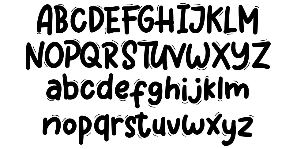 Fuente Wigglye diseñada por Creatype Studio