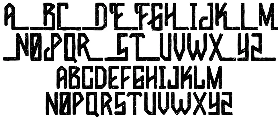 Wild River font by madeDeduk | FontRiver