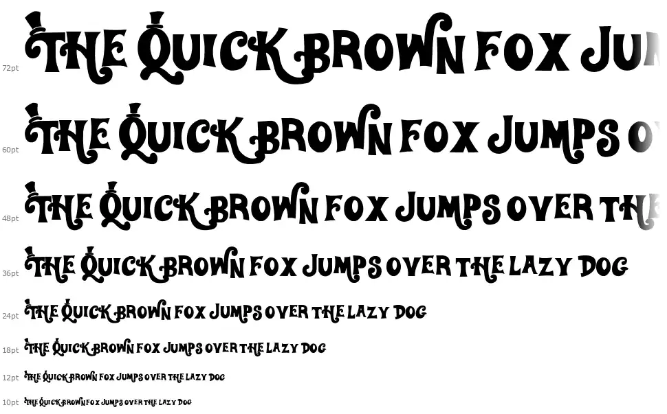 Willy Wonka Logo Font