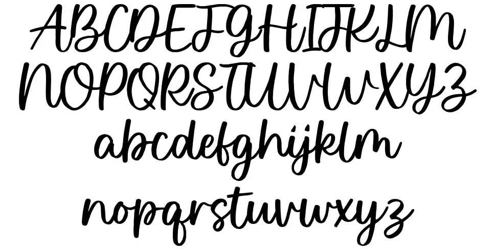 Wished Lovely Script font by Atha Ruah | FontRiver