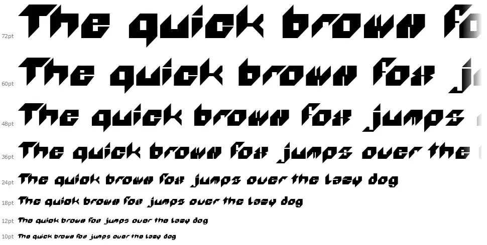 Wolf 100 font by 177Studio | FontRiver