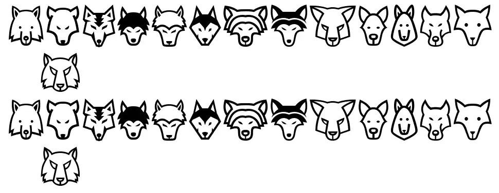Wolves font by Vladimir Nikolic | FontRiver