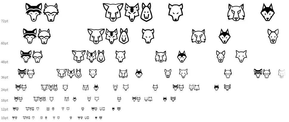 Wolves font by Vladimir Nikolic | FontRiver