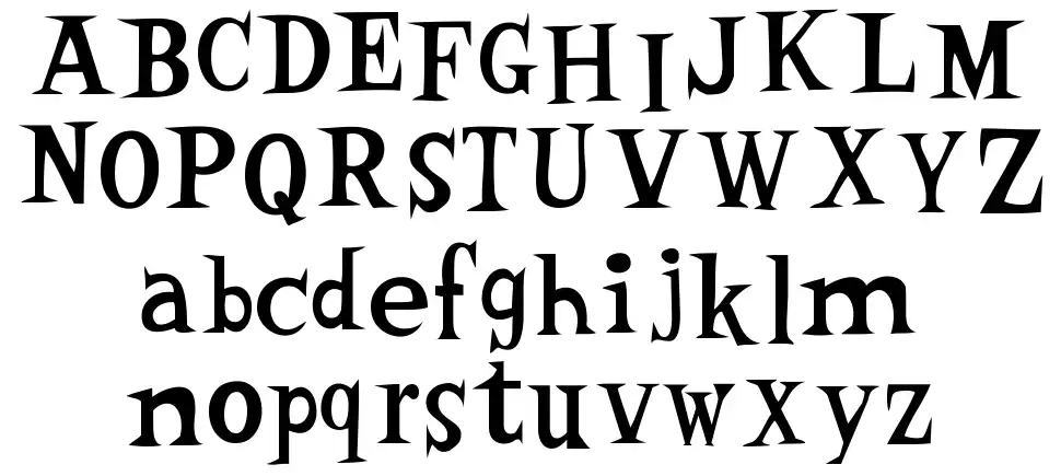 Woodcutter Vintage Cartoon font by Woodcutter | FontRiver