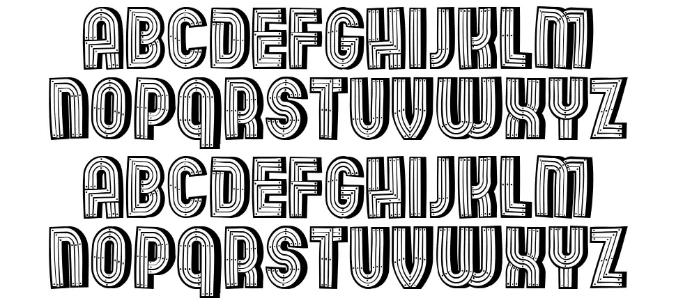 Wooden Planks font by Vladimir Nikolic | FontRiver