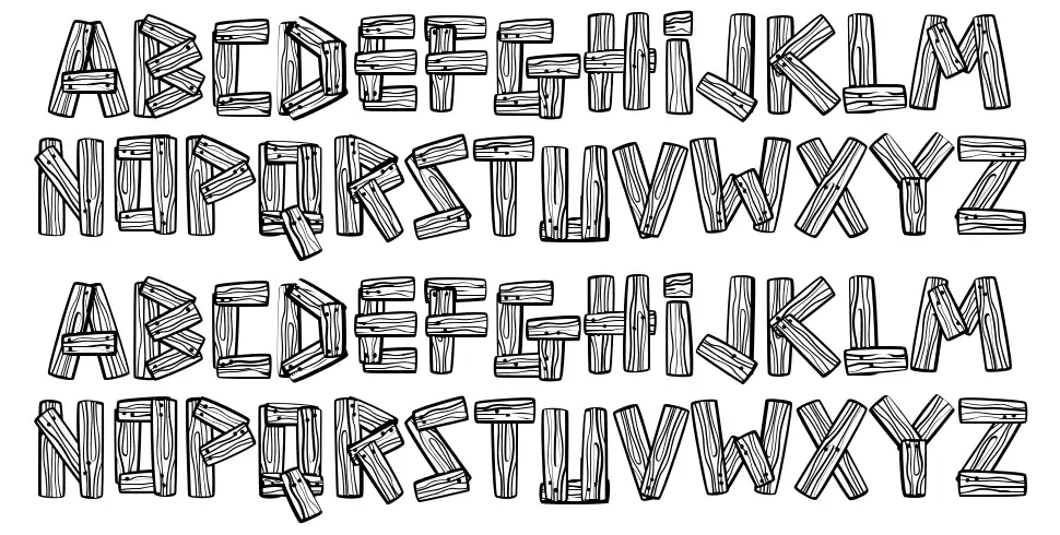 Woody Wood font by Tokokoo Studio | FontRiver