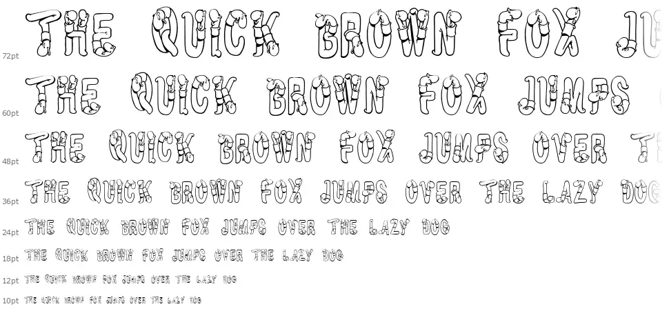 Worm Beeline font by Claude | FontRiver