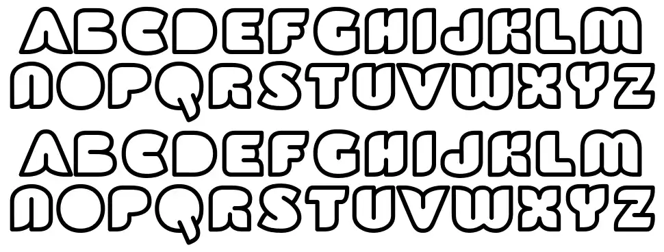 Wowo font by Faqih Fawaji | FontRiver