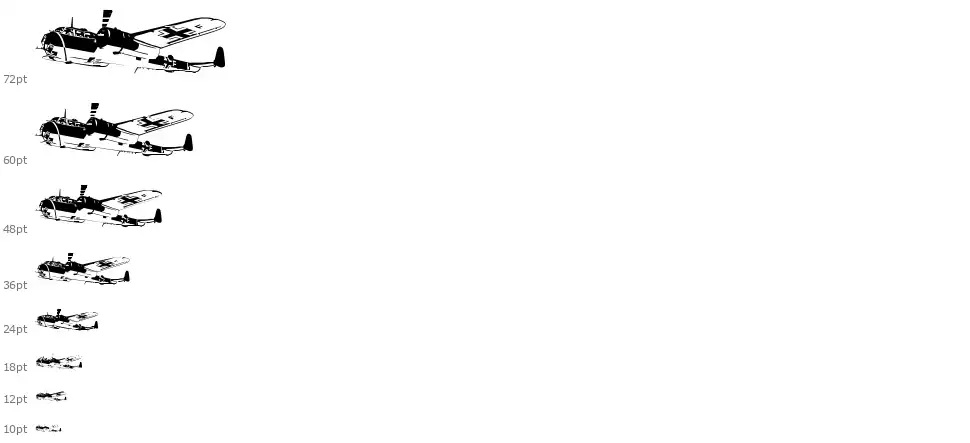 WW2 Aircraft font by strat | FontRiver