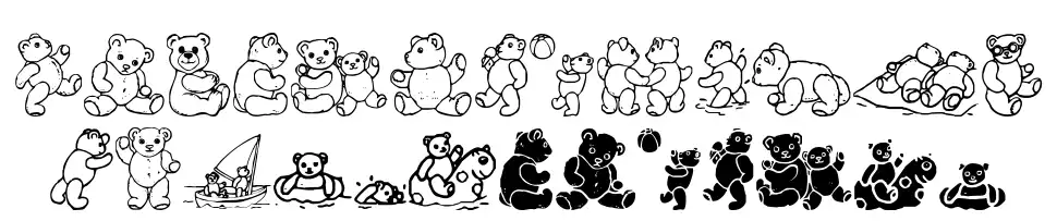 WW Beary Special font by Angela Lane | FontRiver