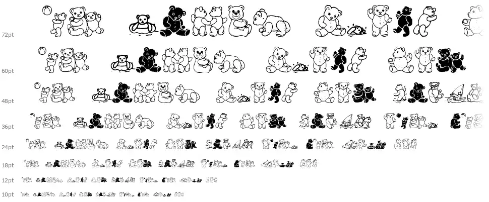 WW Beary Special font by Angela Lane | FontRiver