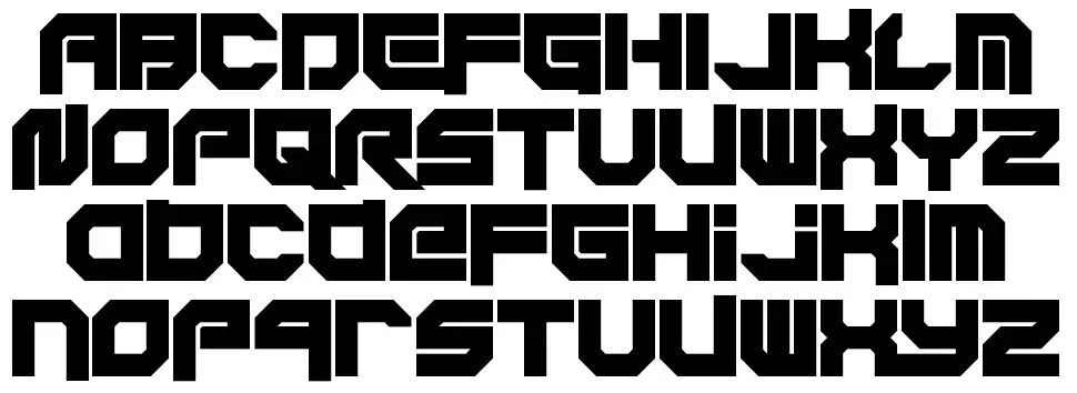 Xodohtro-Nu font by Andrew McCluskey | FontRiver