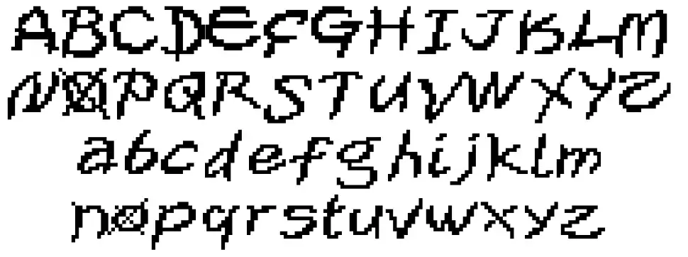 XOX font by Aaron Amar | FontRiver