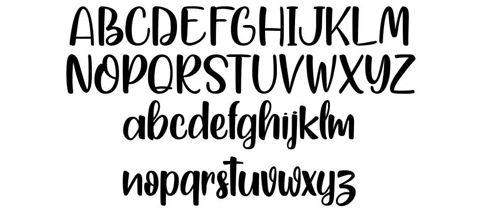 Yellow Rabbit font by Typhoon Type - Suthi Srisopha | FontRiver