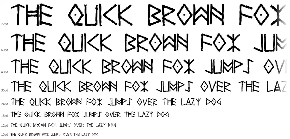 Yggdrasil font by Pizzadude | FontRiver
