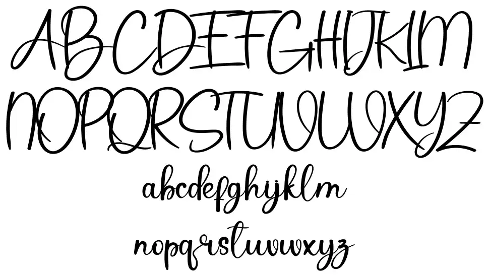 You Writing font by Etik Fatimah | FontRiver
