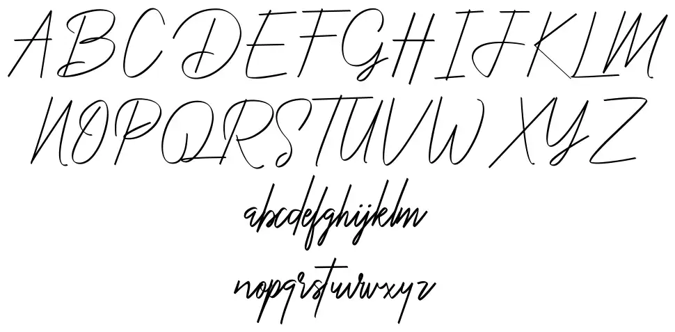 Young Signature Police par Intype | FontRiver