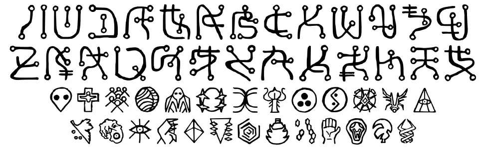 Yuiangel 111 You Cannot Write font by Esteban Corzo | FontRiver