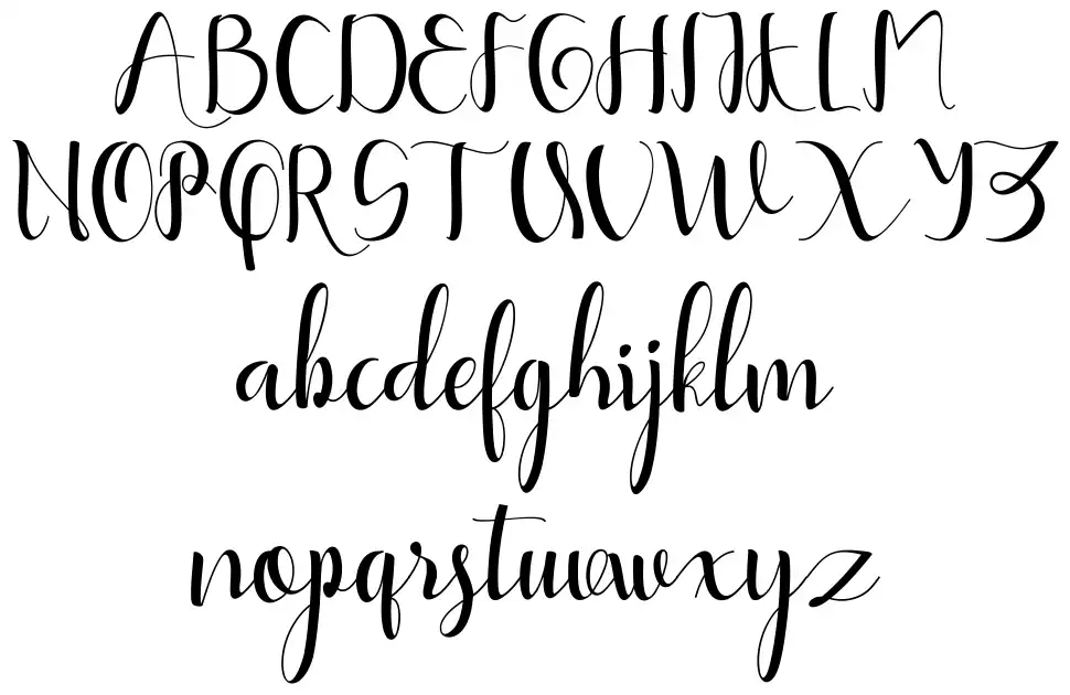 Yullisa Script font by Syahputra | FontRiver