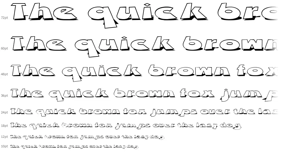 Z dabble Down font by Star | FontRiver