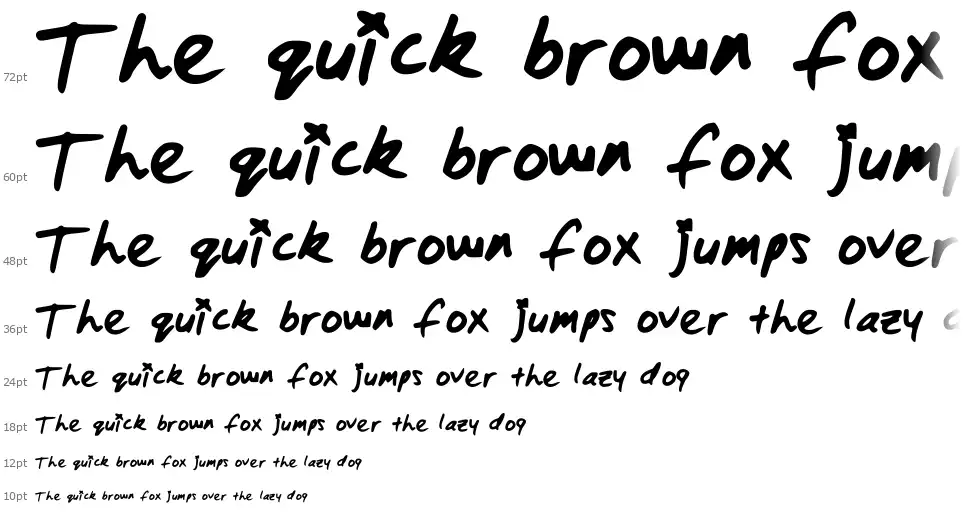 Fuente Zachary Binx diseñada por Zack Ring