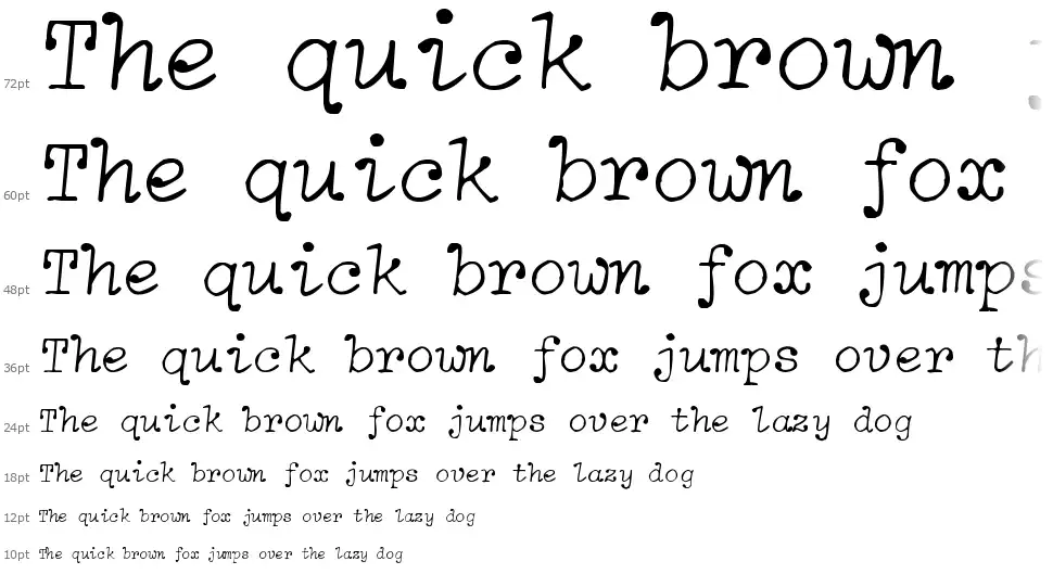 zai Soft Italic Typewriter font by | FontRiver