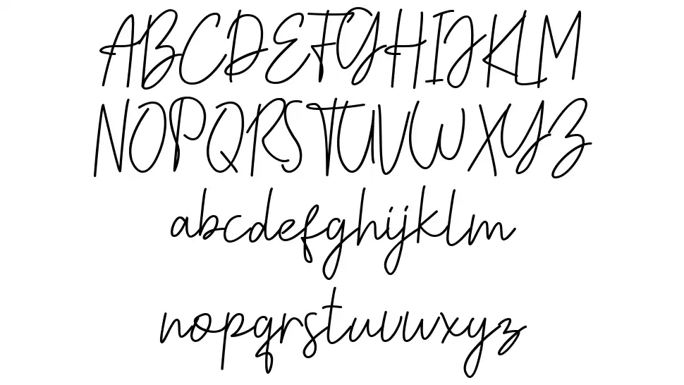 Zaneshia font by Nabila | FontRiver